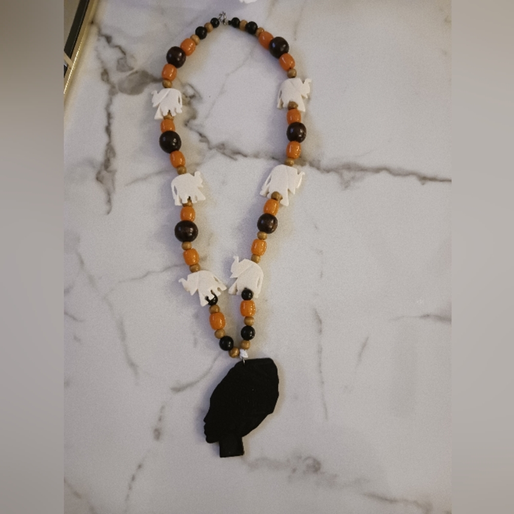African Inspired Accent Jewelry - Gem